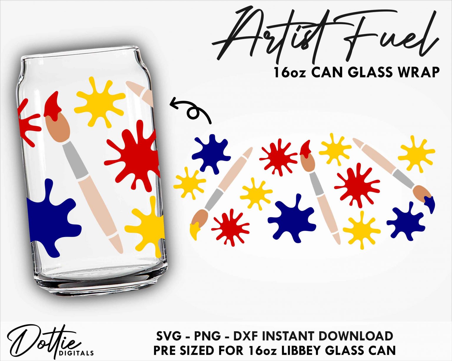 Aquarius 16 oz Libbey Glass Wrap SVG Star Sign Zodiac Symbol Water ...