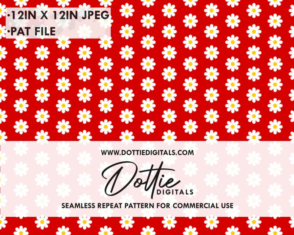 Dottie Digitals - Red Dots on Pink Repeat Pattern Download, Digital ...