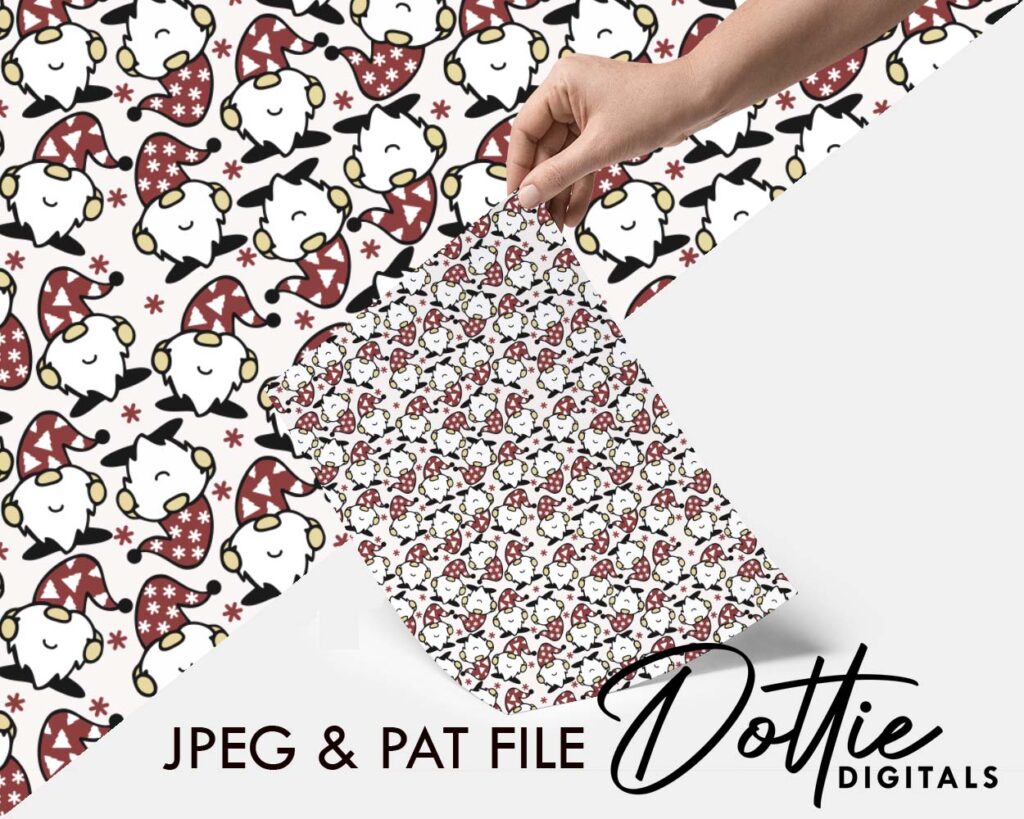 Dottie Digitals - Christmas Gonks Repeat Pattern Download, Digital ...