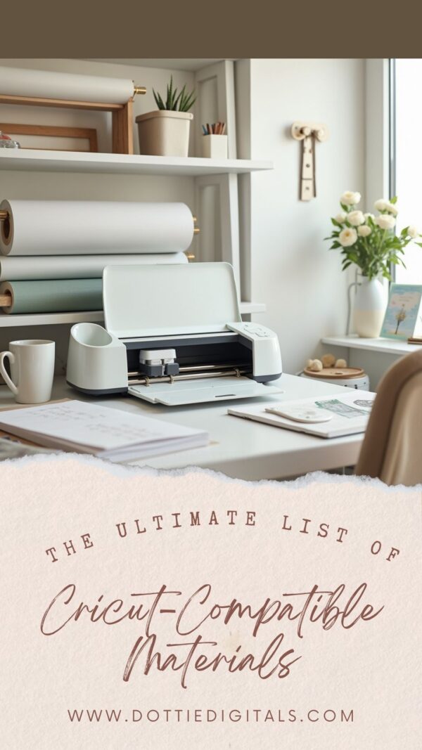 What Materials Can I Cut with a Cricut? - Dottie Digitals