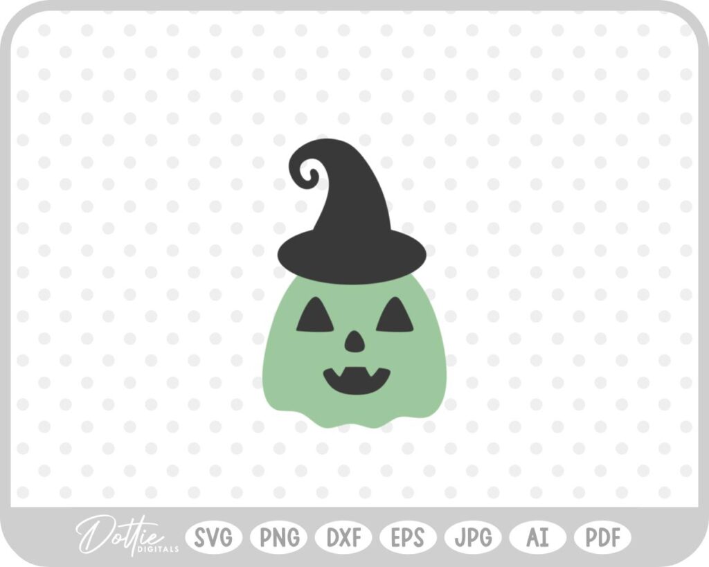 Dottie Digitals - Pumpkin Jack o Lantern Witch Hat Halloween Autumn ...